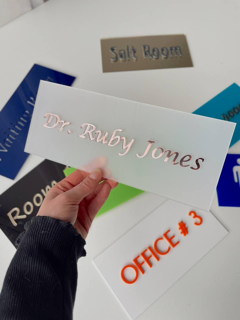 Information Office Door Sign, Custom Acrylic Door Sign, Personalized ...