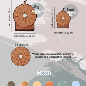 Game Wheel for Family, Spinning Wheel, Customized Games, Games for ...