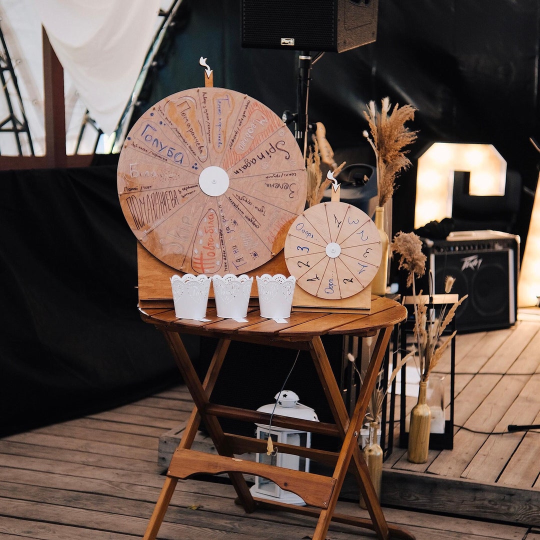 Spin the Wheel Business Prize Game for Clients, Shop, Wedding Party ...