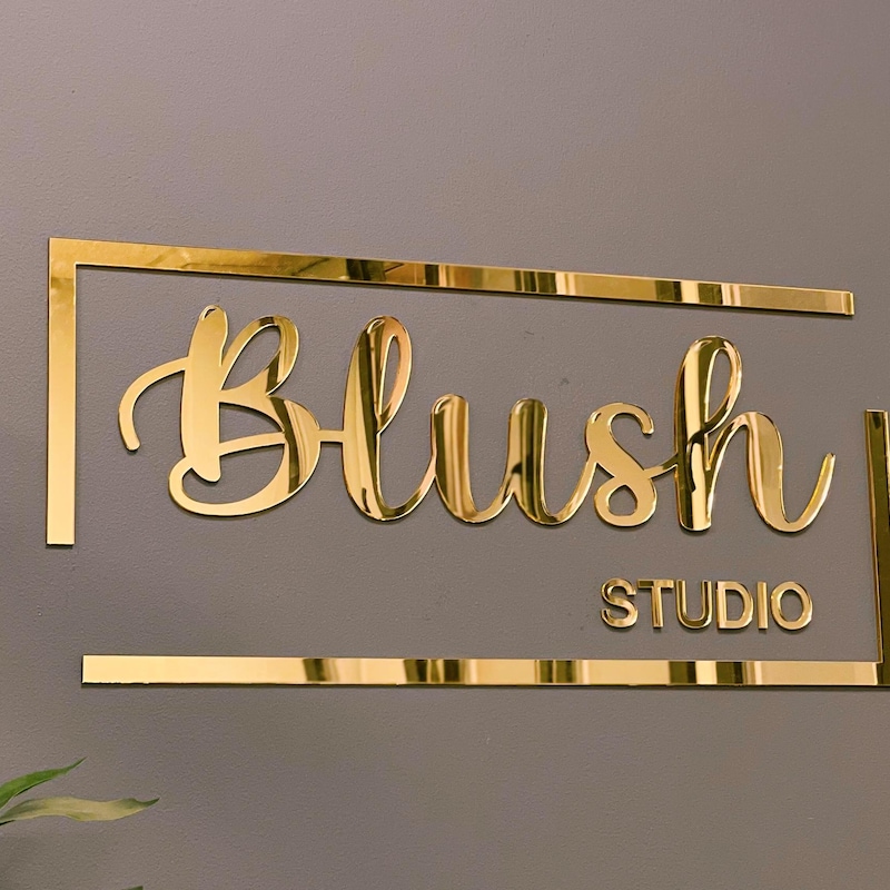 Laser Cut Logo Sign - Etsy