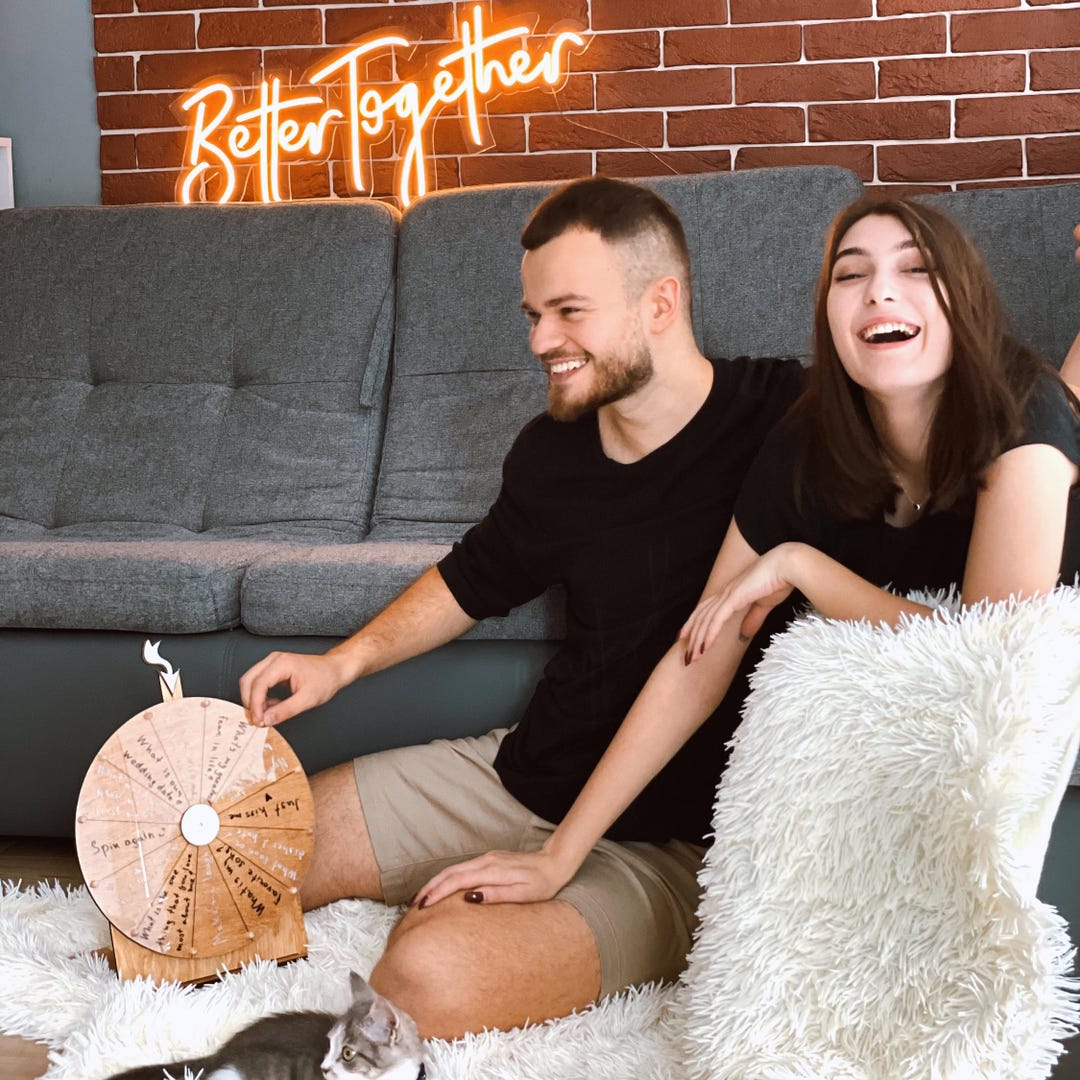 Family Spinning Wheel Game, Graduation Party Game, Wedding Games for ...