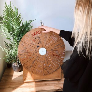 Game Wheel for Family, Spinning Wheel, Customized Games, Games for ...