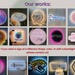 3D Blush Round Business Logo Sign, Custom Acrylic Business Sign, Salon ...