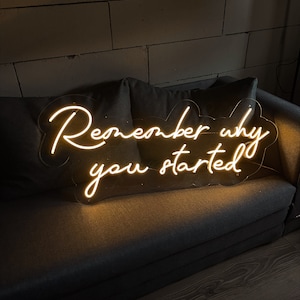 Custom Logo Motivational Signs Home Office Decor Quote Wall - Etsy