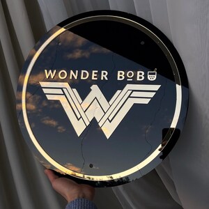 Business Sign & Salon Logo, Custom Acrylic Logo Sign, Signage for ...