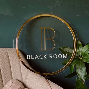 Custom Acrylic Sign, Acrylic Logo, Business Sign, 3D Business Sign ...