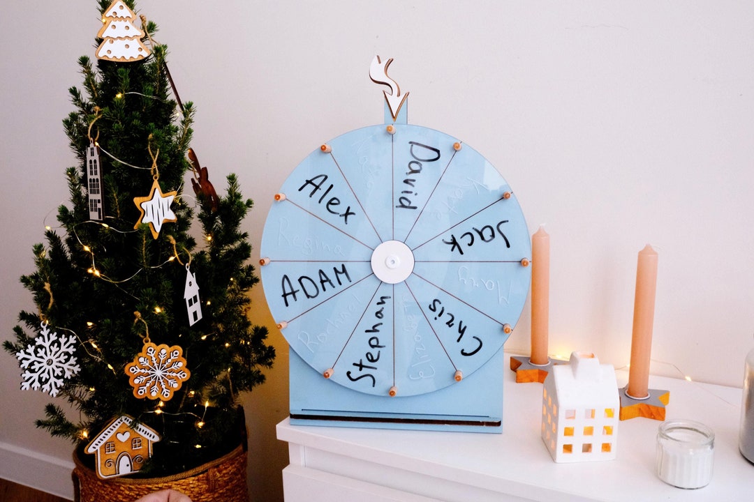 Valentine's Day Party Spin Wheel Game, Personalized Family Game ...