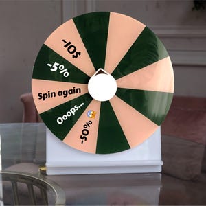 Custom Spin the Wheel Game, Christmas Friends Activity, Prize Wheel for ...