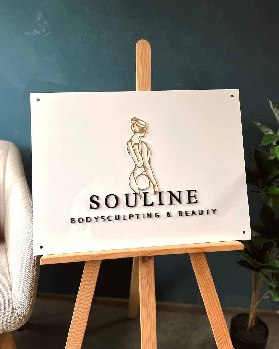 Acrylic Custom Logo Decoration Commercial Business Sign - Etsy