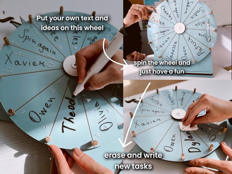 Valentine's Day Party Spin Wheel Game, Personalized Family Game ...
