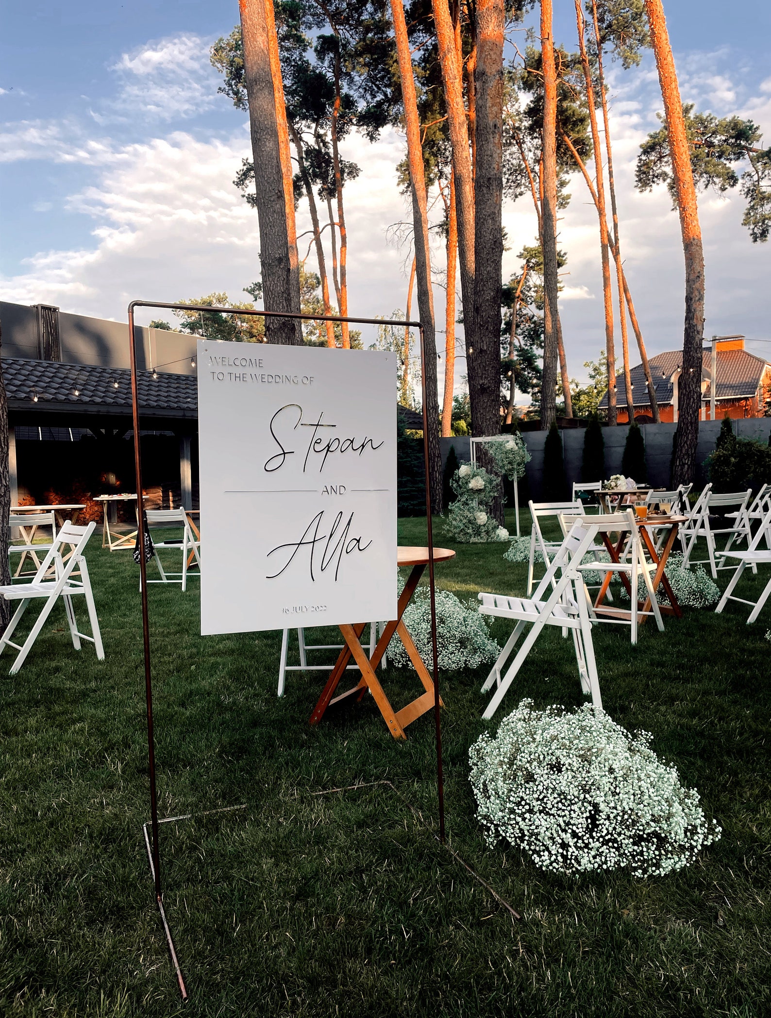 Wedding Acrylic Personalized Sign White Acrylic Welcome Sign - Etsy