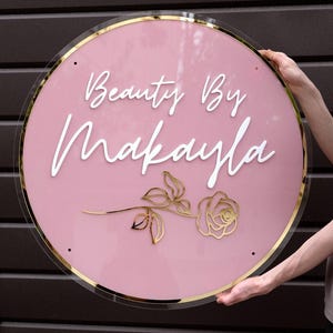 Custom Acrylic Sign, Acrylic Logo, Business Sign, 3D Business Sign ...