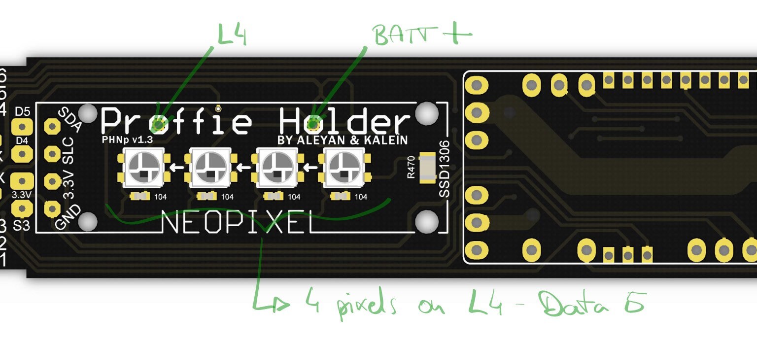 Proffie Holder Neopixel V1.3 (only for Proffieboard V1.5) - Etsy