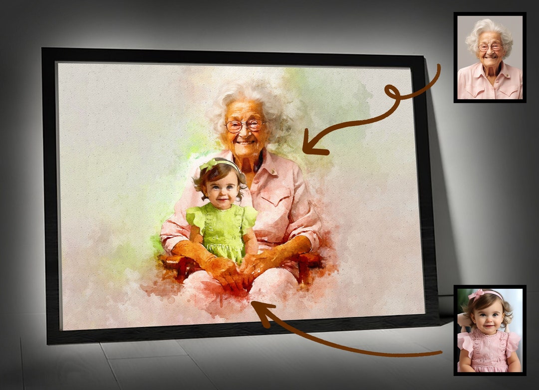 Realistic Merge of Different Photos, Add Deceased Loved One to Photo ...