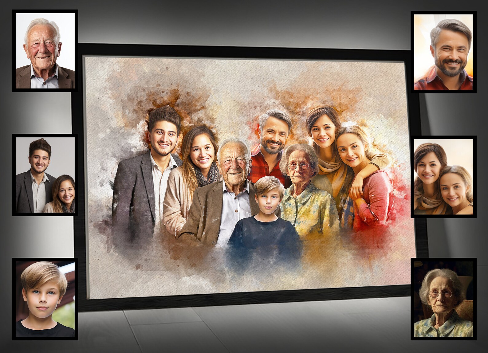 Realistic Photos Merge, Add People to Photos, Add Deceased Loved One to ...