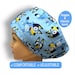 Bluey Scrub Hats | Satin Lined Scrub Caps for Women, midwife Gift ...