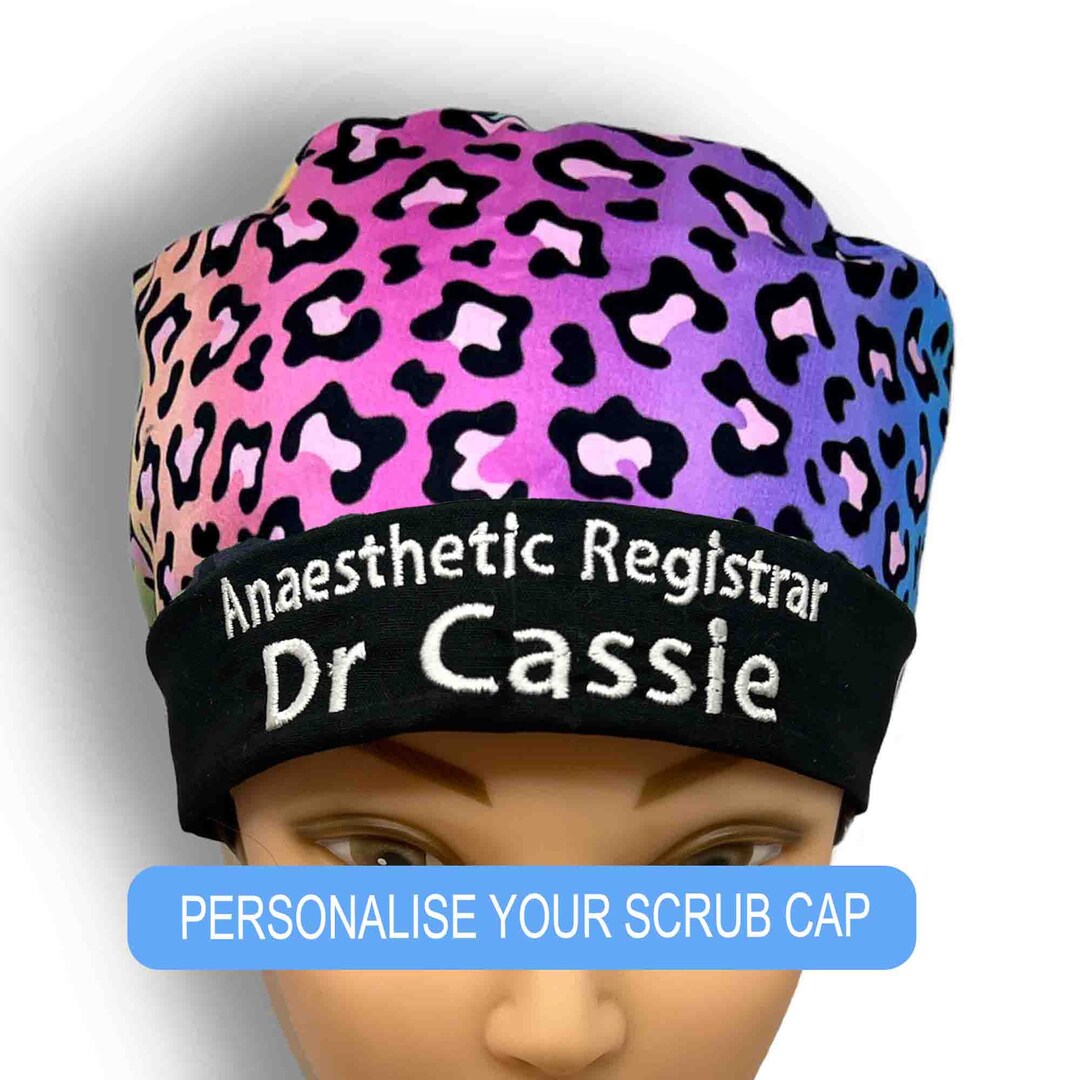 Custom Scrub Caps | Personalised Scrub Hats, Embroidered Scrub Caps ...