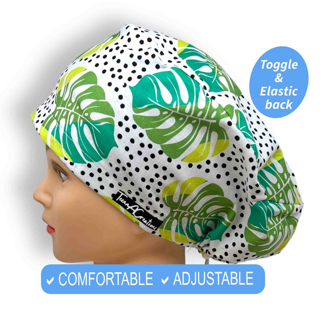 Scrub Hats | Anesthesia Scrub Caps for Women Euro Style, Nurse Gift ...