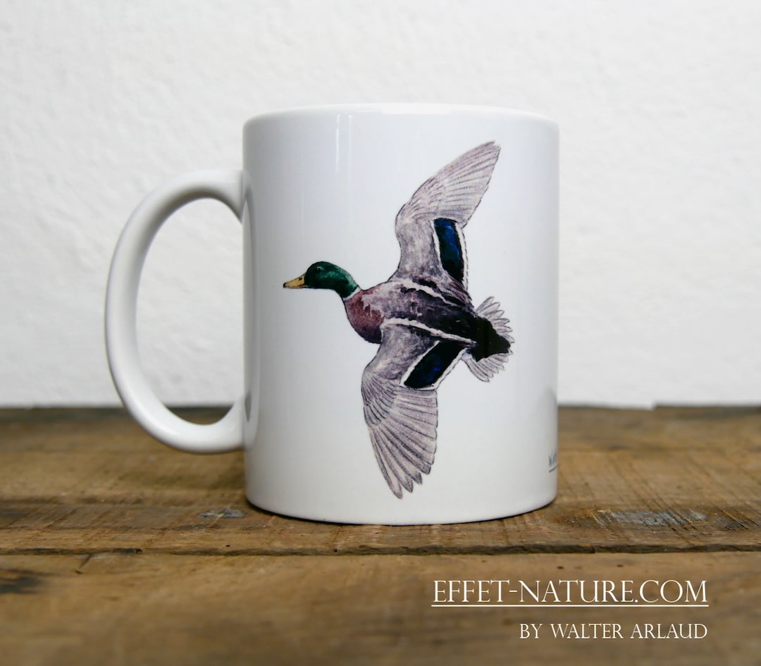 Mallard Ducks Ceramic Mug/cup Signed by Animal Artist Walter Arlaud ...