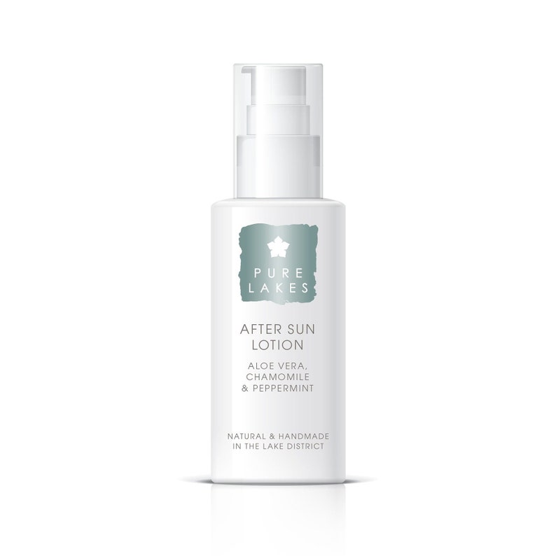 After Sun Lotion - Aloe Vera, Chamomile & Peppermint - Etsy