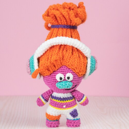 Branch Troll Kid Crochet Pattern Troll Miniature Amigurumi - Etsy