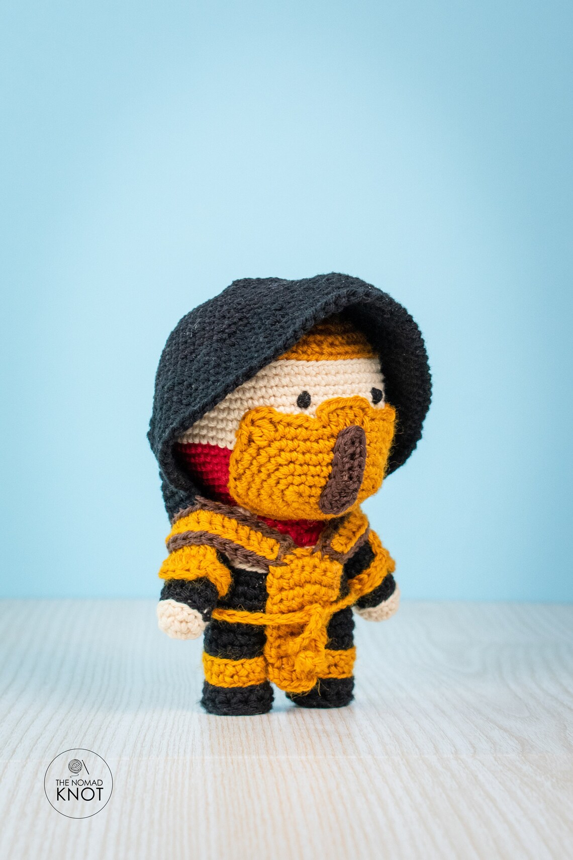 Kid Scorpion Crochet Pattern Mortal Kombat Amigurumi Toy - Etsy