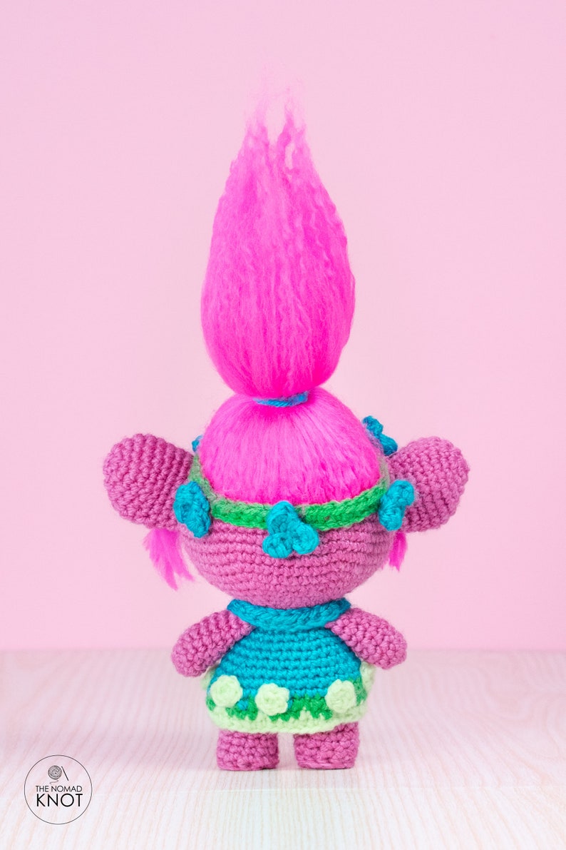 Poppy Miniature Troll Amigurumi Pattern Crochet Pattern | Etsy