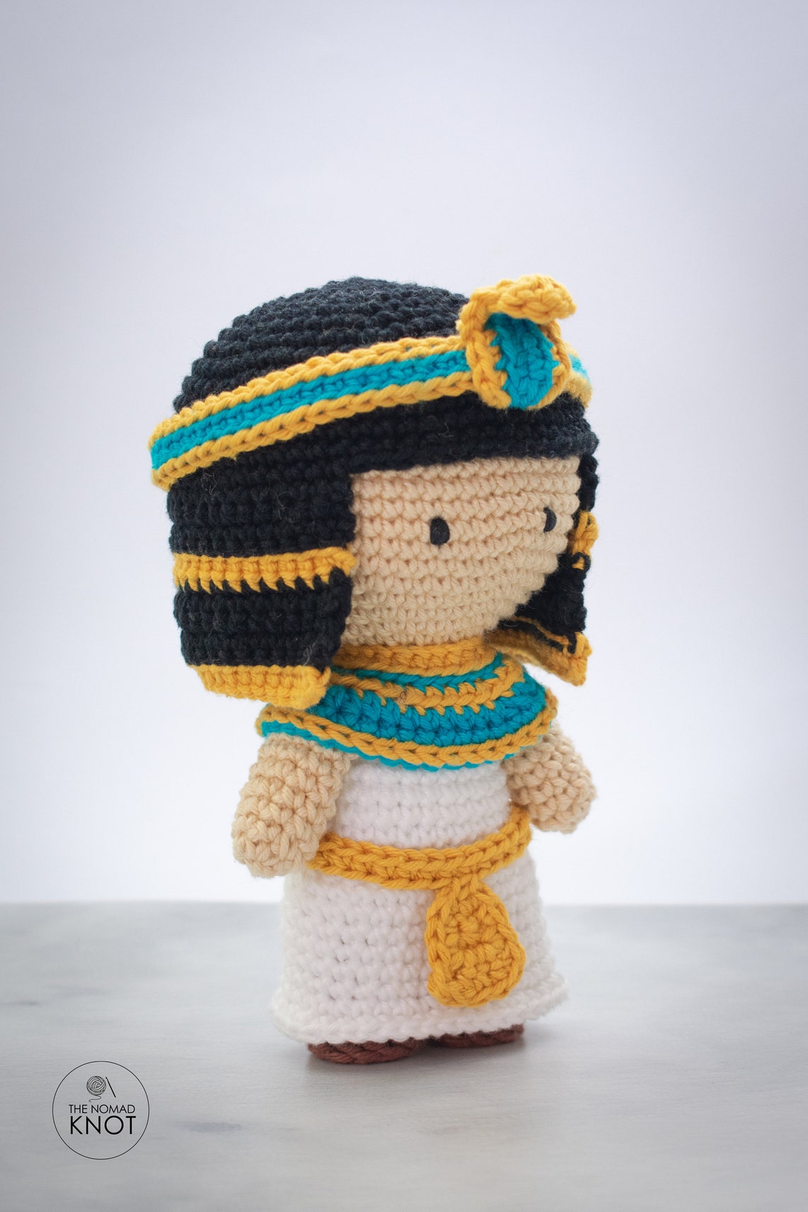 Cleopatra Crochet Pattern Queen of Egypt Amigurumi Toy - Etsy
