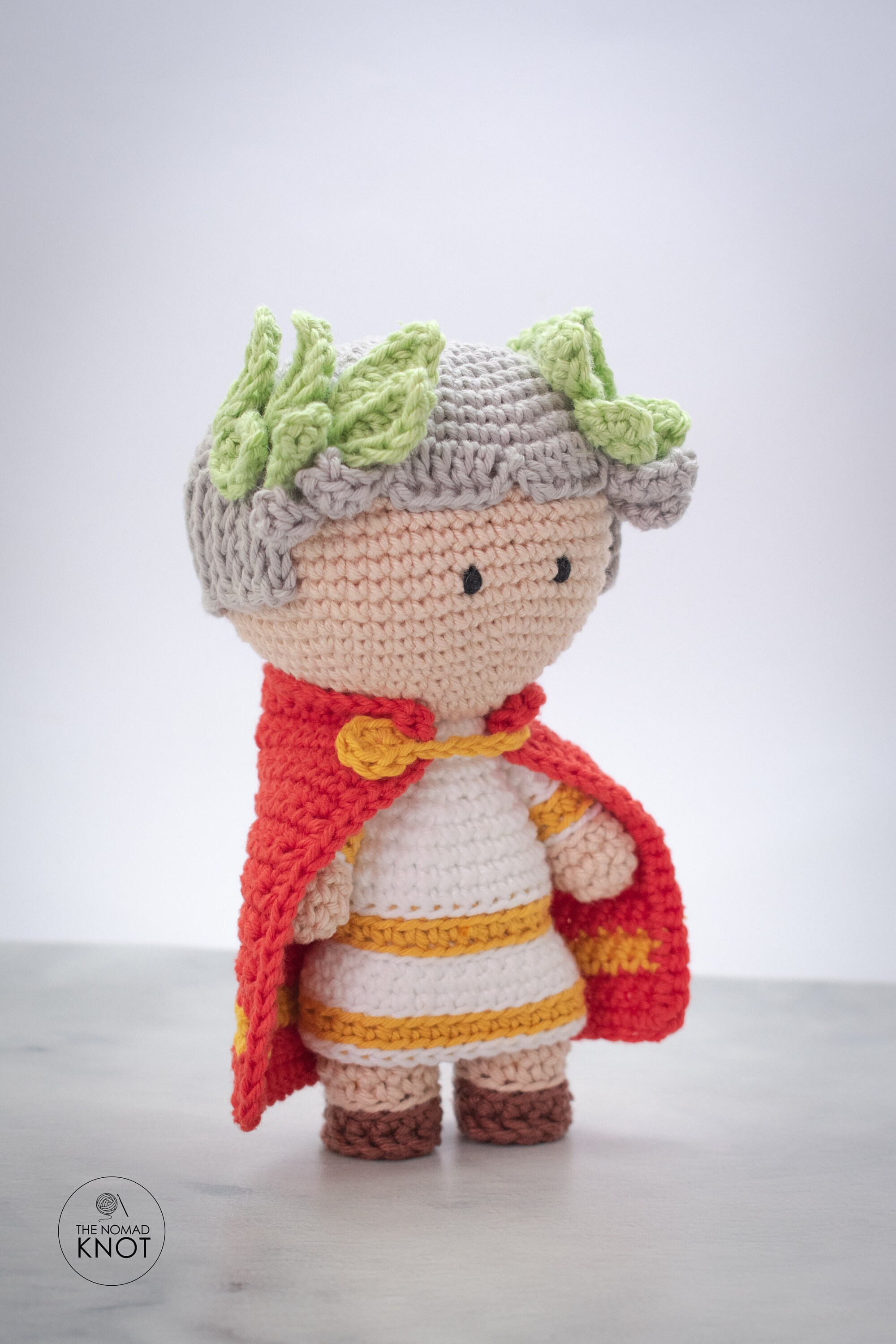 Julius Caesar Crochet Pattern | Roman Amigurumi Toy | Crochet Doll PDF ...