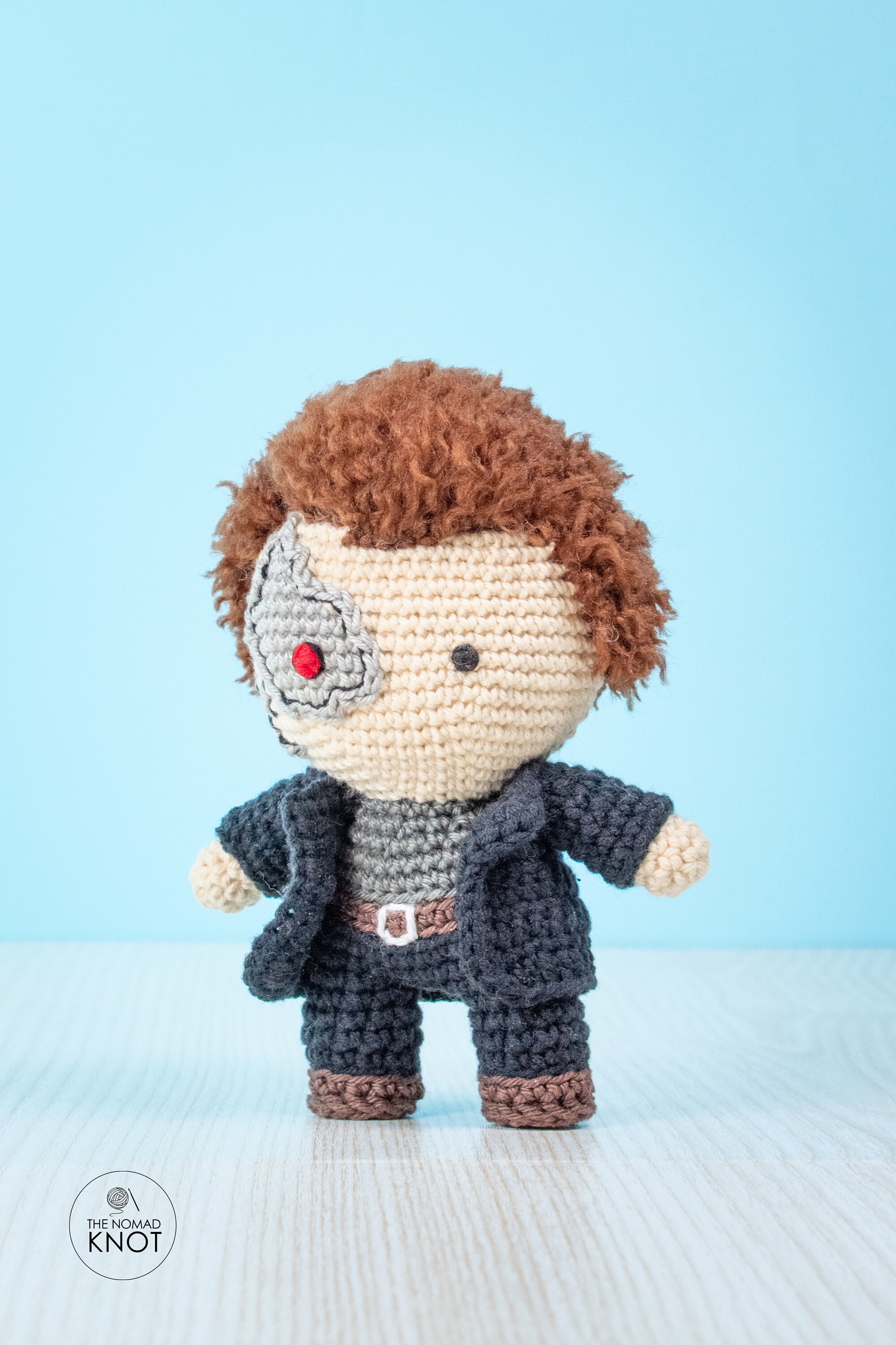 Cyborg amigurumi pattern Terminator crochet toy PDF Robot | Etsy
