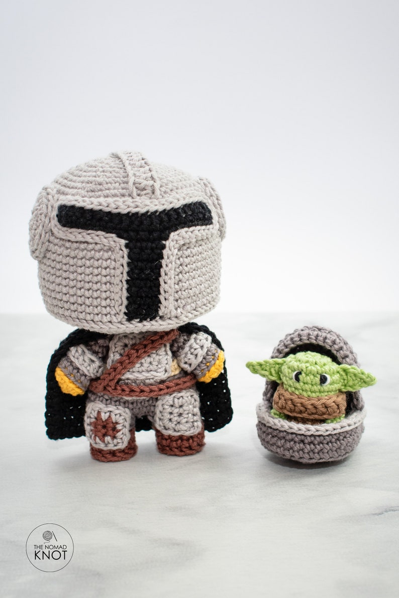 Mandalorian Bounty Hunter Crochet Pattern Star Wars | Etsy