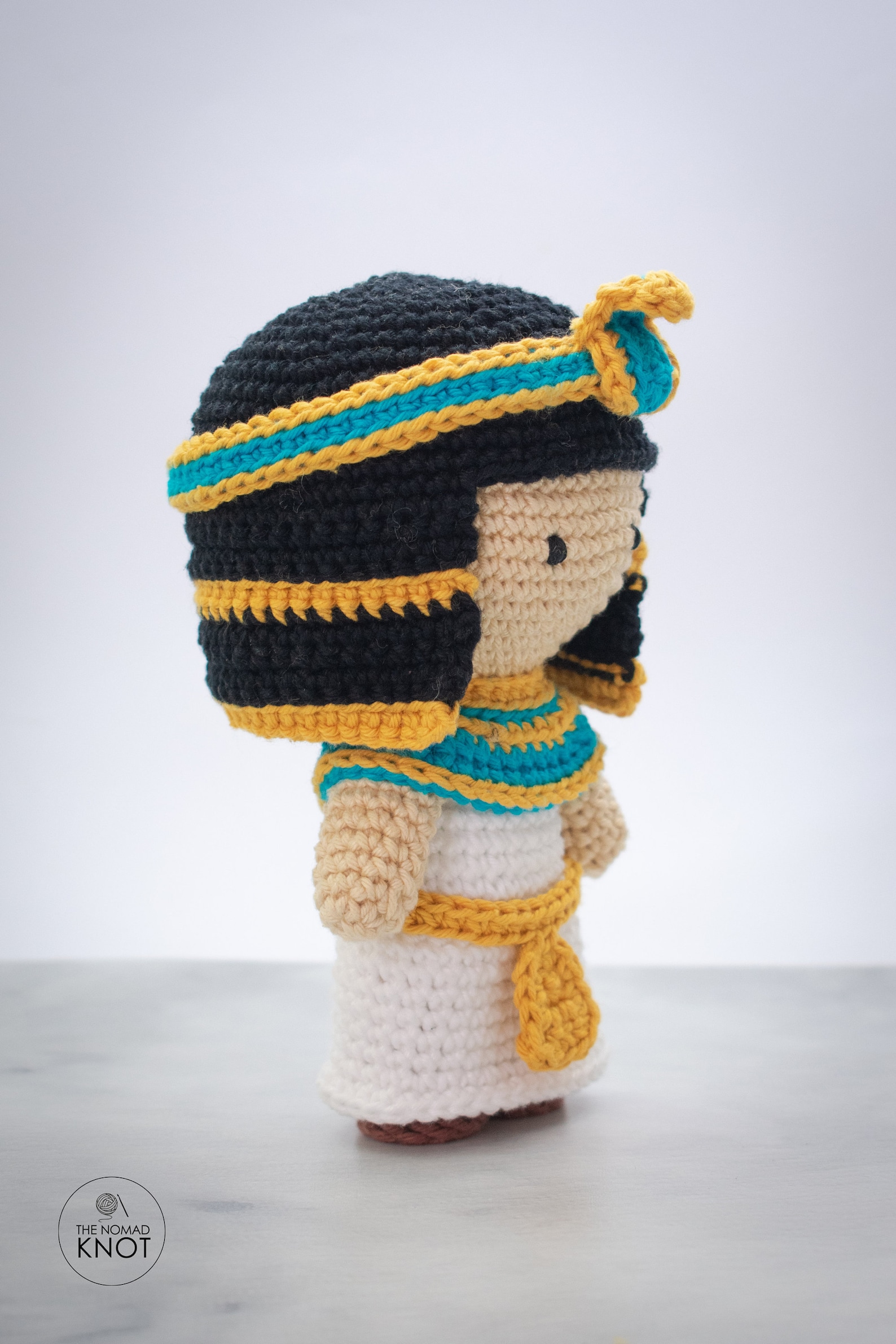 Cleopatra Crochet Pattern Queen of Egypt Amigurumi Toy - Etsy