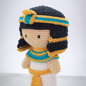 Cleopatra Crochet Pattern: Queen of Egypt Amigurumi Doll (PDF) - Etsy