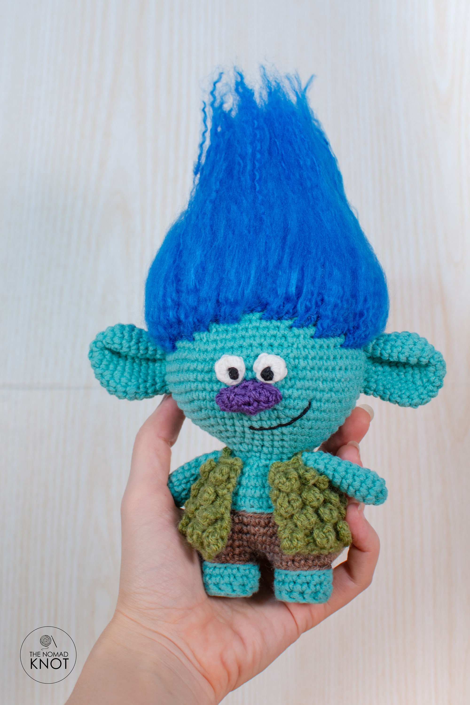 Branch Troll Kid Crochet Pattern Troll Miniature Amigurumi | Etsy