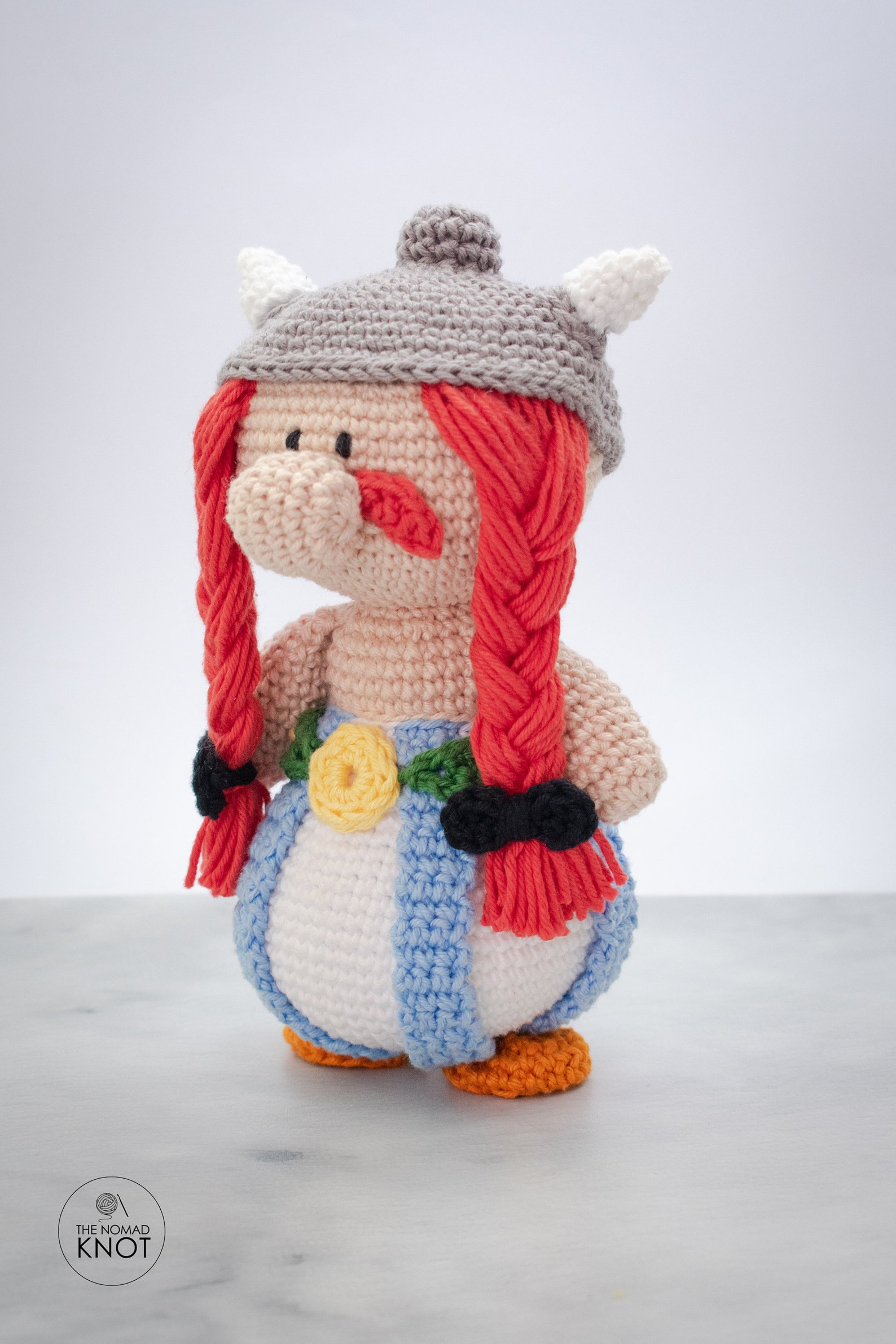 Obelix Crochet Pattern | Gaul Warrior Amigurumi Toy | Crochet Doll PDF ...