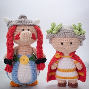 Julius Caesar Crochet Pattern | Roman Amigurumi Toy | Crochet Doll PDF ...