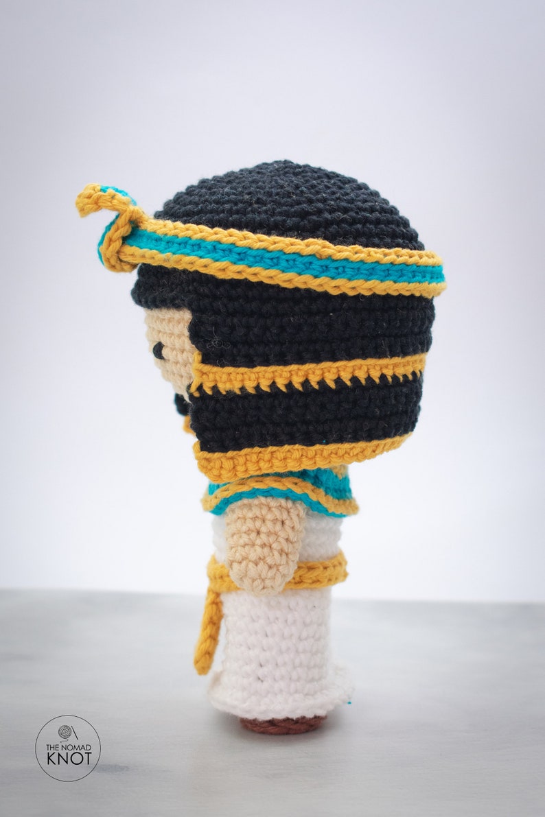 Cleopatra Crochet Pattern Queen of Egypt Amigurumi Toy - Etsy
