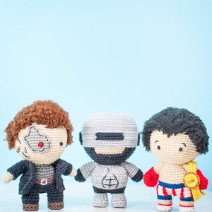 Robot Amigurumi Pattern | Cyborg Crochet Toy PDF | Robocop Amigurumi - Etsy