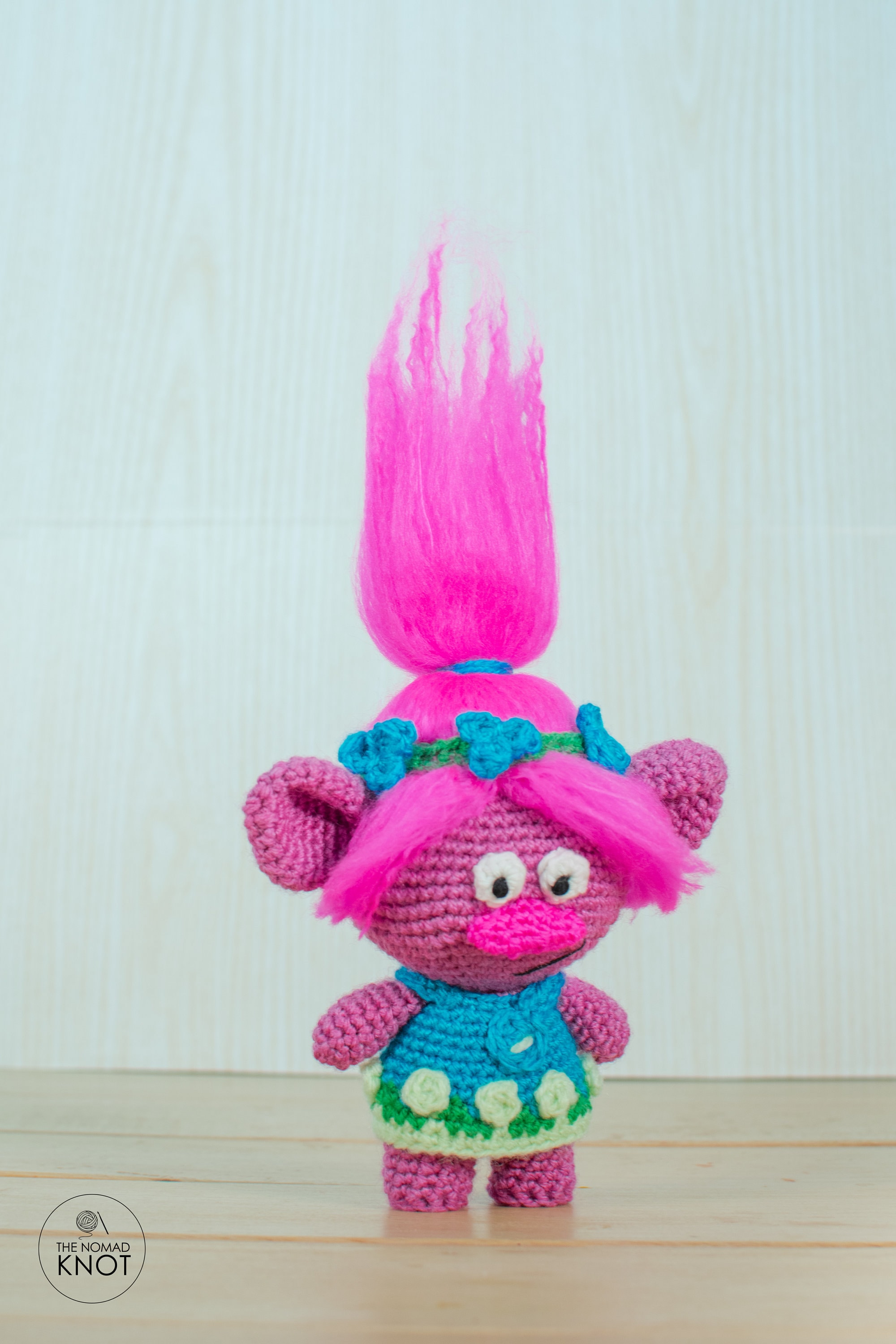 Poppy Miniature troll amigurumi pattern Crochet pattern | Etsy