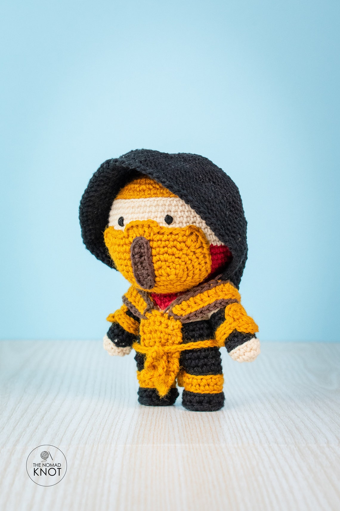 Kid Scorpion Crochet Pattern Mortal Kombat Amigurumi Toy - Etsy