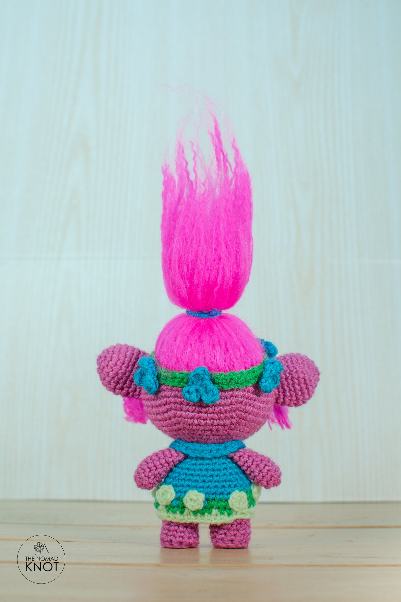 Poppy Miniature troll amigurumi pattern Crochet pattern | Etsy