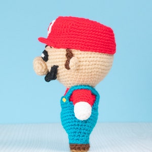Mario Crochet Pattern | Amigurumi PDF Download | Geek Crochet Toy - Etsy