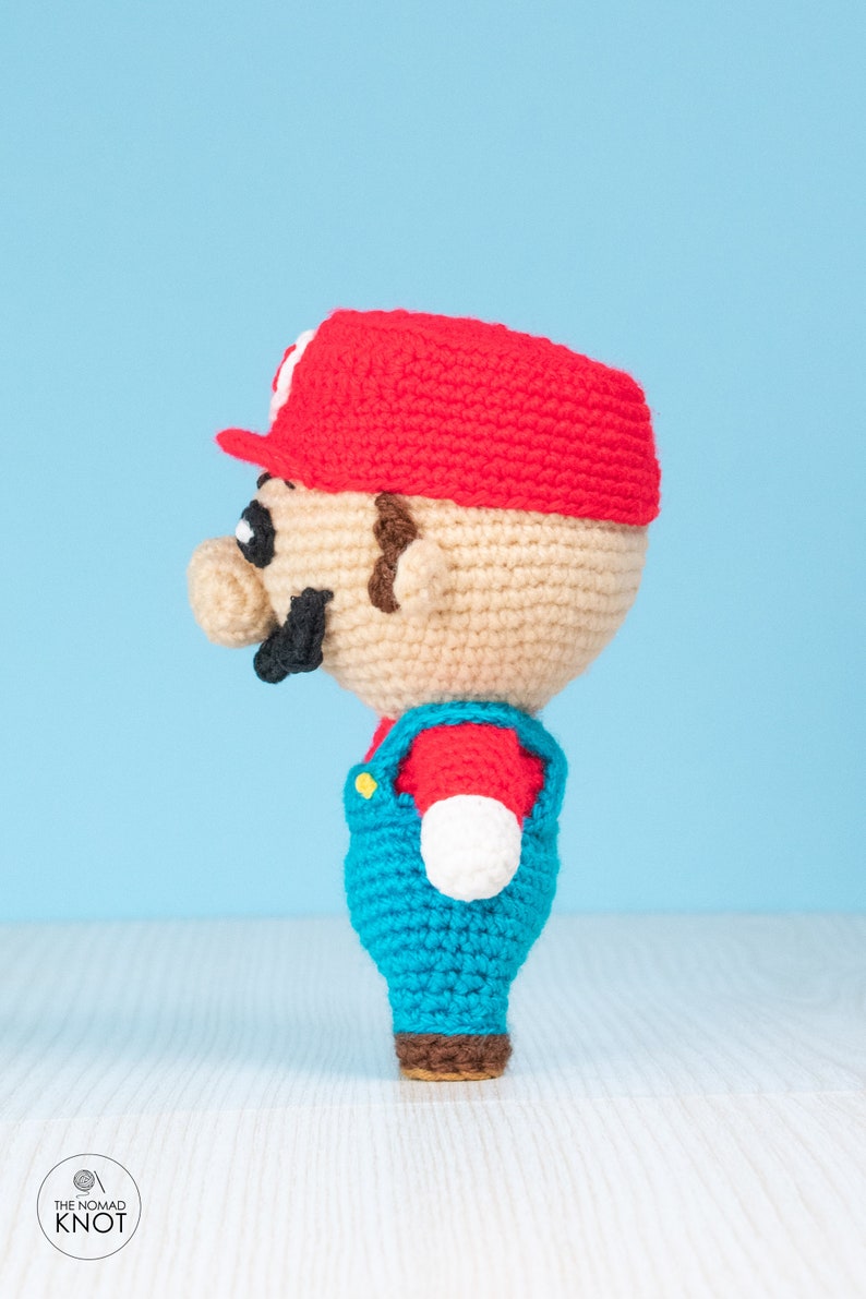 Mario Crochet Pattern Amigurumi PDF Download Geek Crochet | Etsy