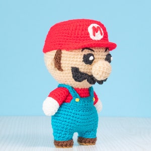 Mario Crochet Pattern | Amigurumi PDF Download | Geek Crochet Toy - Etsy
