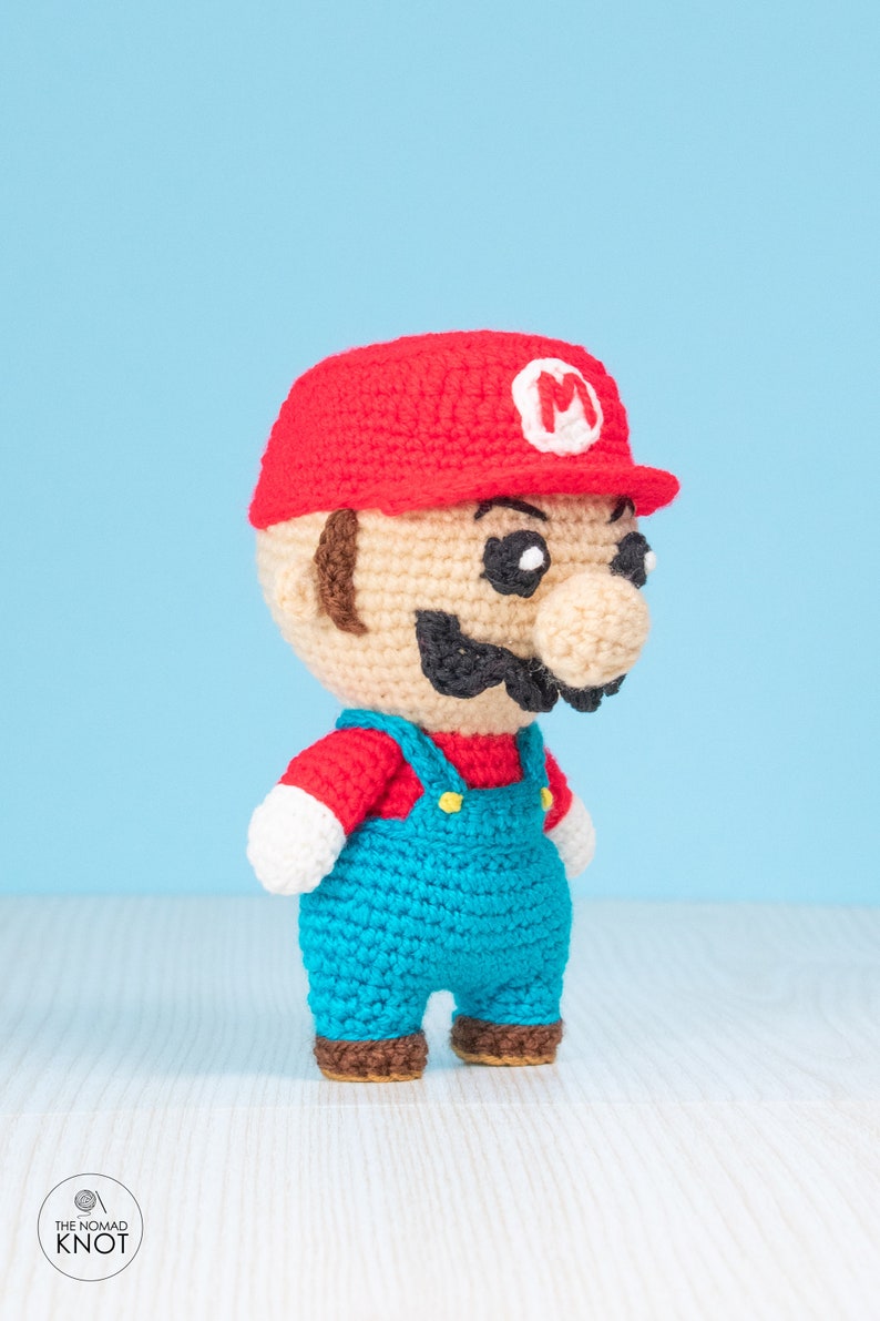 Mario Crochet Pattern Amigurumi PDF Download Geek Crochet | Etsy