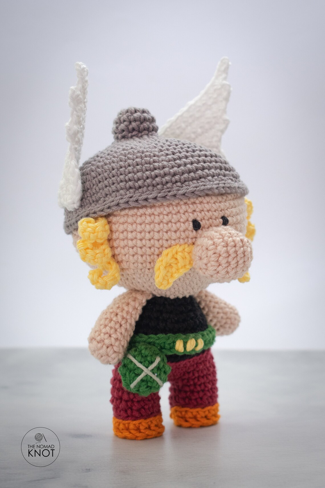 Asterix Amigurumi Pattern Gaul Warrior Crochet Toy Crochet - Etsy