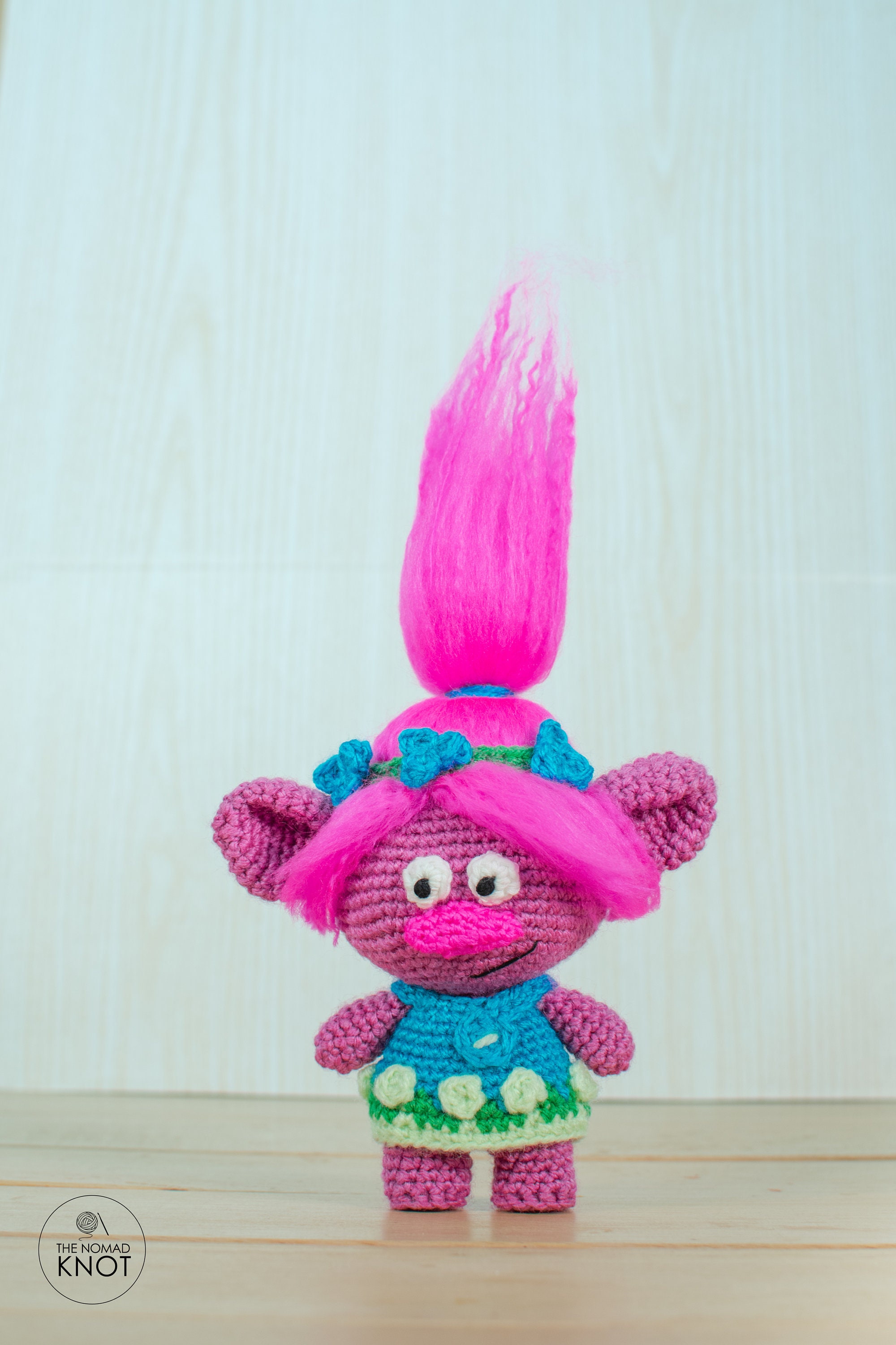 Poppy Miniature troll amigurumi pattern Crochet pattern | Etsy