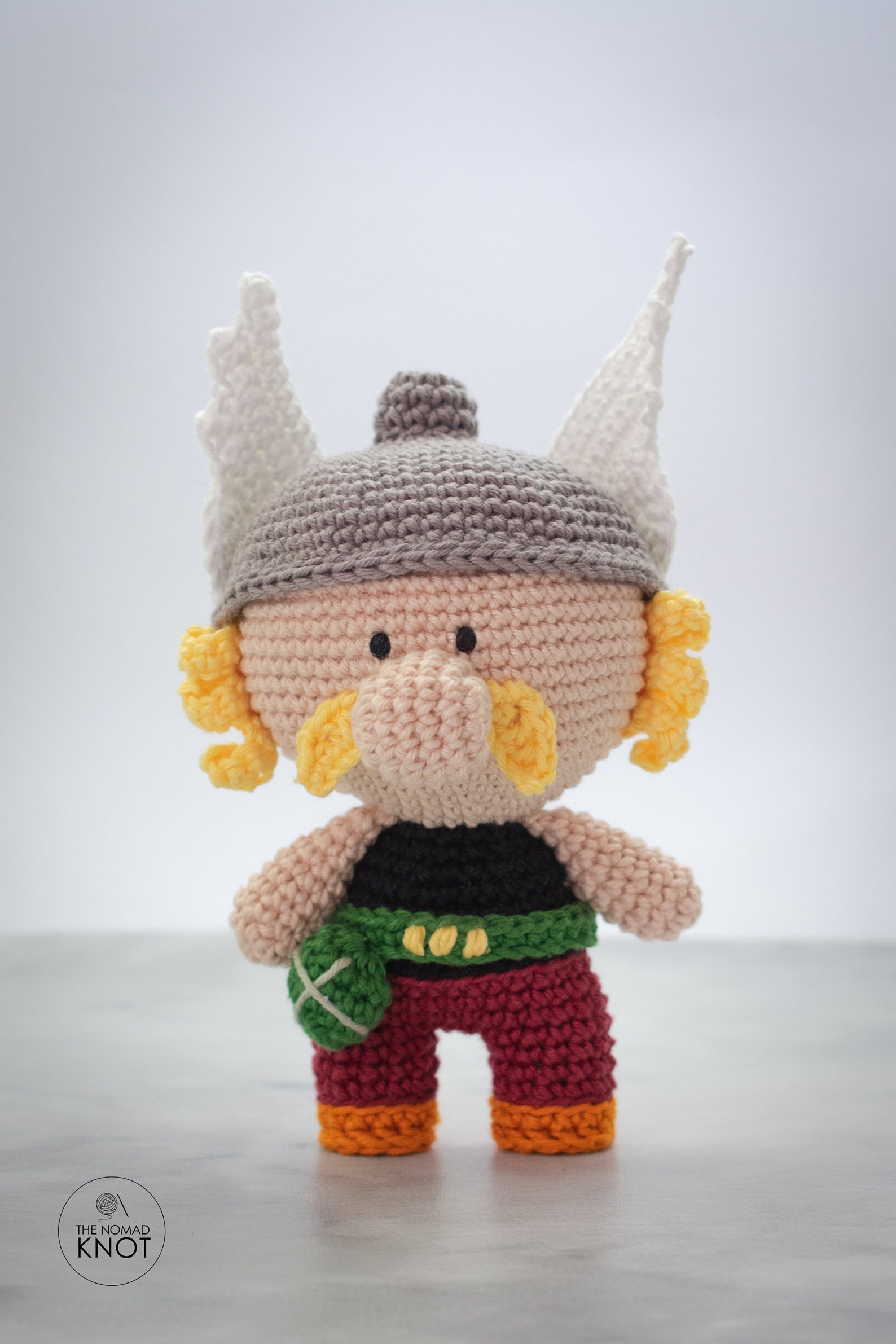 Asterix Amigurumi Pattern Gaul Warrior Crochet Toy Crochet - Etsy