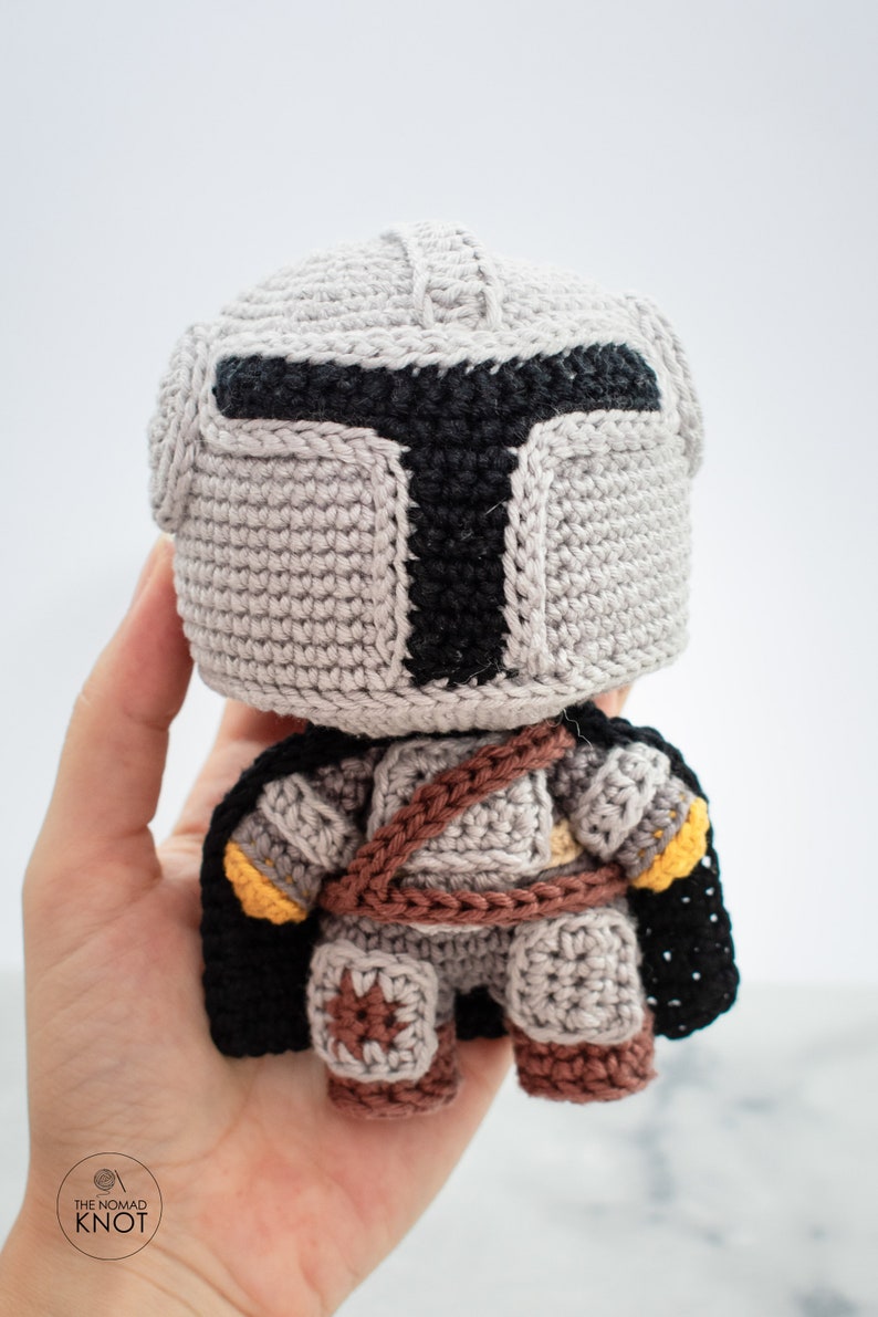 Mandalorian Bounty Hunter Crochet Pattern Star Wars - Etsy