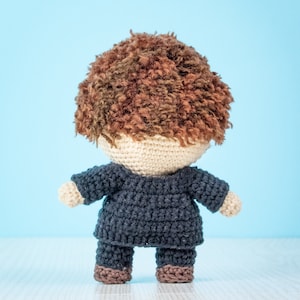 Cyborg Amigurumi Pattern | Terminator Crochet Toy PDF | Robot Amigurumi ...